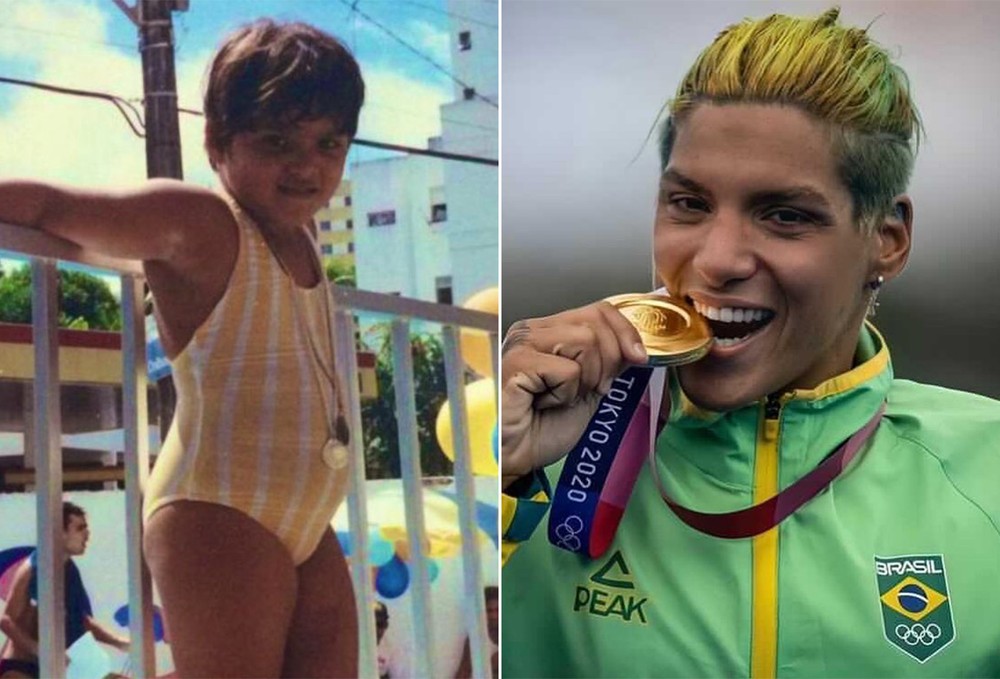 Reconhece os 'mini olímpicos'? Veja como eram os atletas na infância