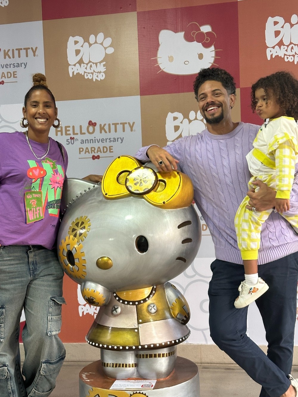 Famosos vão com os filhos ao BioParque do Rio para visitar a mostra ...