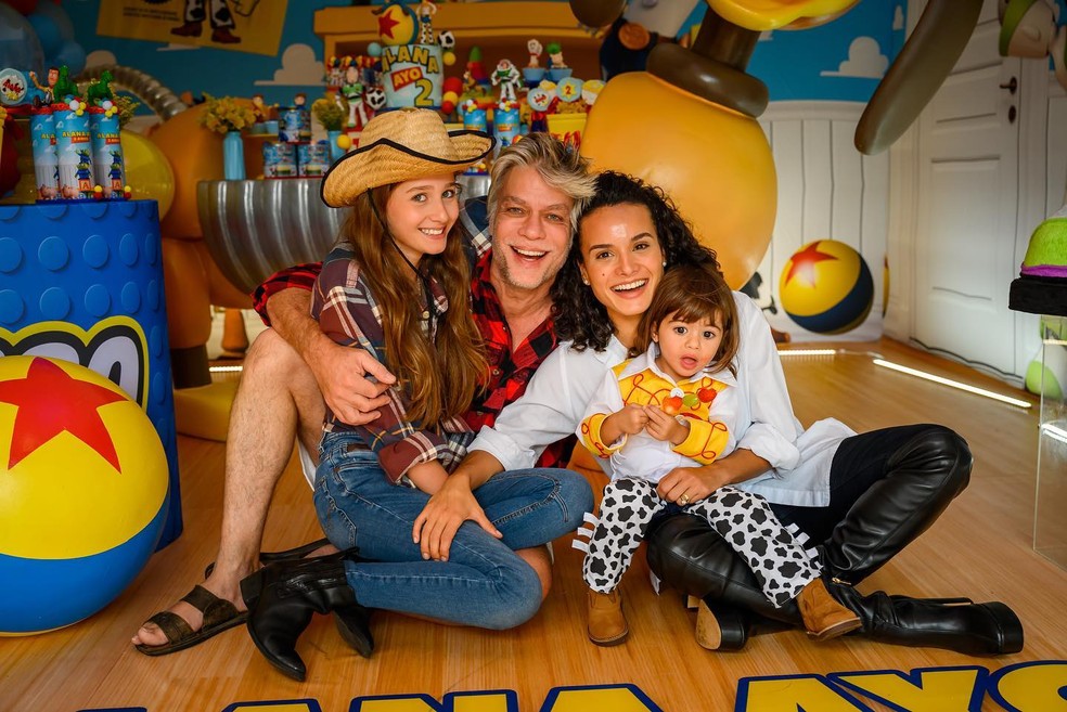 Fabio Assunção e Ana Verena celebram os 2 anos da filha com festa de ...