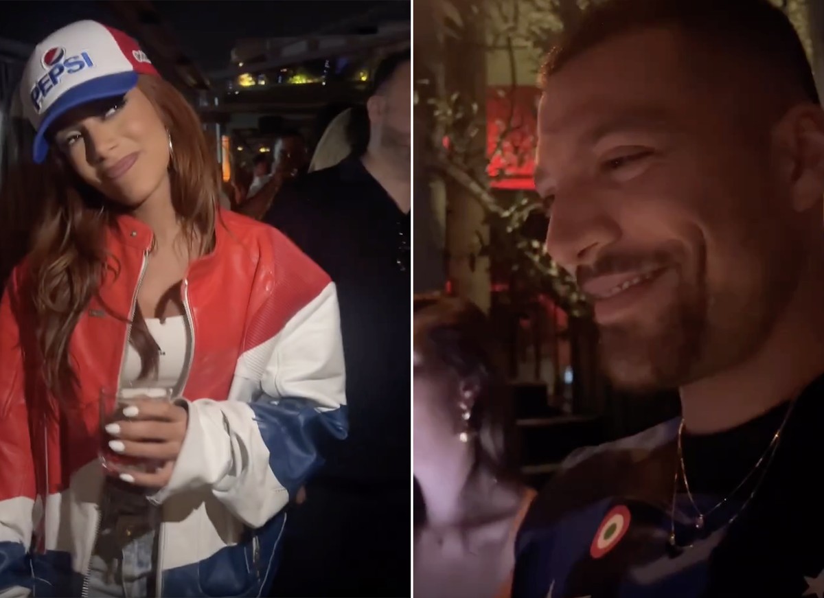 Anitta faz charme em novo encontro com Simone Susinna, ator gato de ...