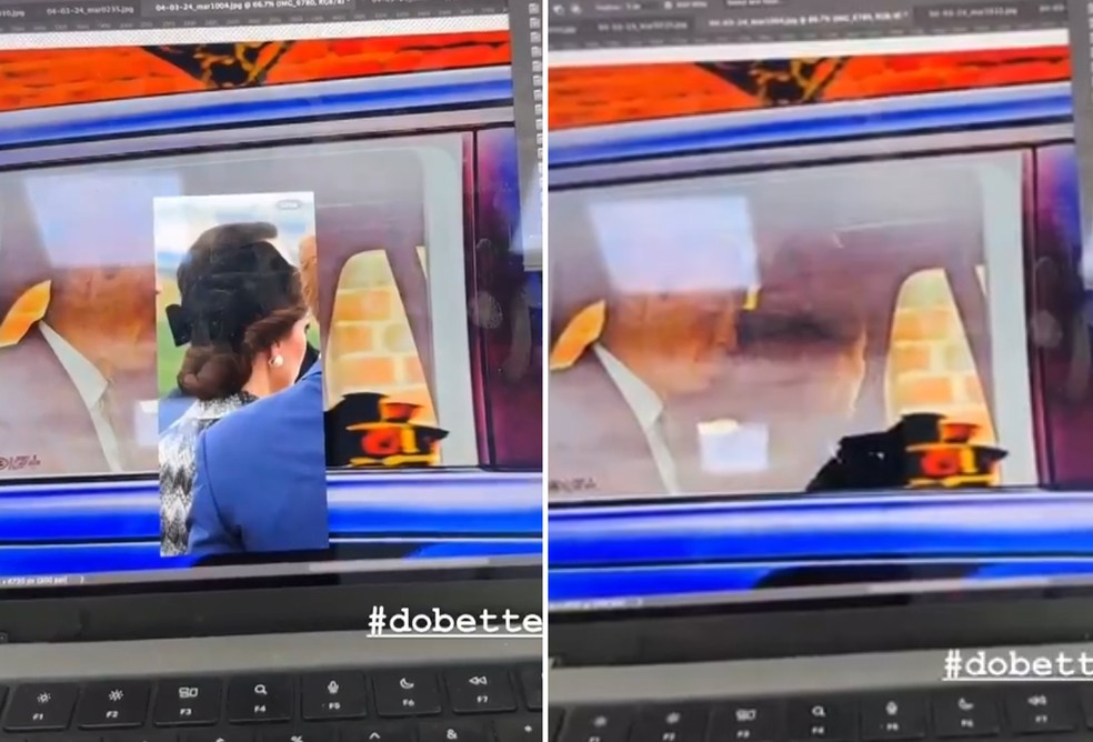De novo? Internautas teorizam sobre suposta edição de foto de Kate ...