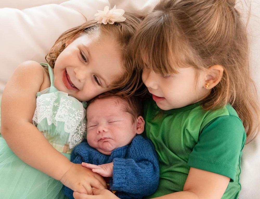 Virginia mostra ensaio dos três filhos: 'É lindo ver esse amor puro e ...