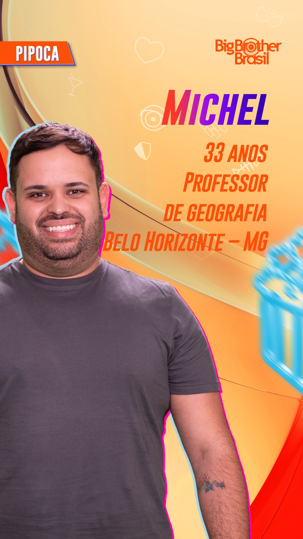 BBB 24: Michel é escolhido pelos participantes para entrar no reality