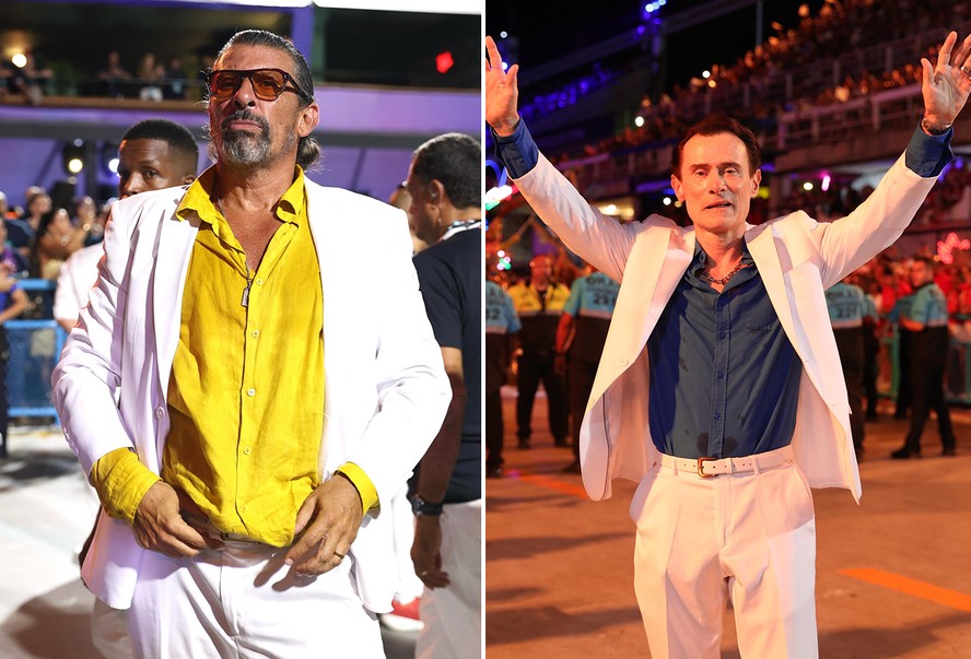 Carnaval 2025: Milhem Cortaz e Enrique Diaz gravam cenas de 'Volta por ...