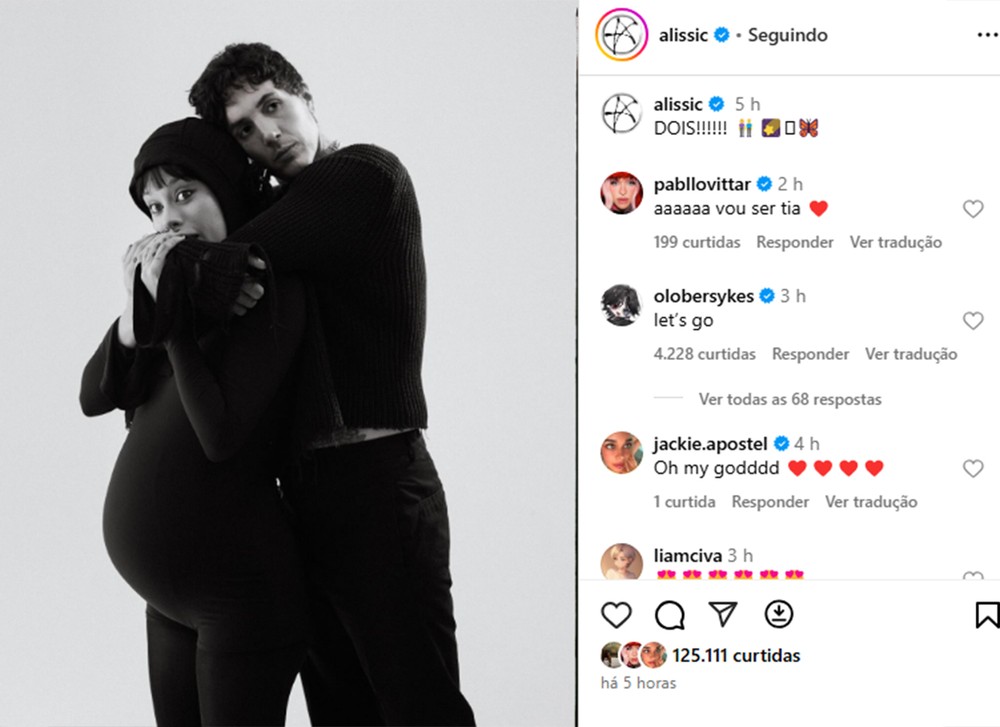 Brasileira Alissa Salles e vocalista do Bring Me The Horizon esperam ...