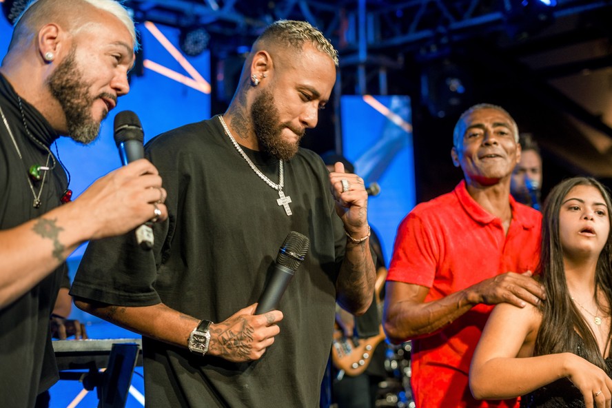 Neymar cantando, dois dias de festa, mil convidados e shows: como foi o aniversário de 58 anos ...