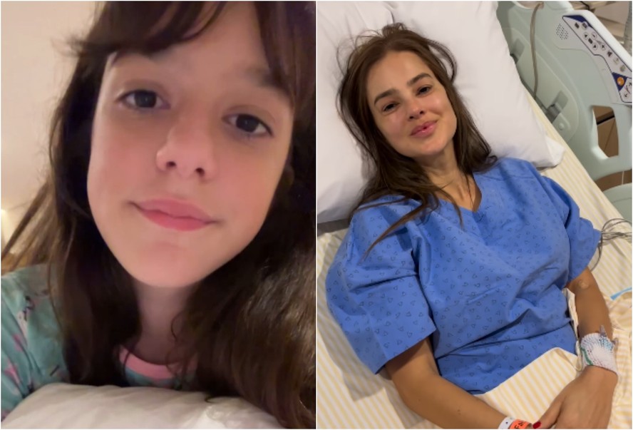 Filha de Rodrigo Faro conta como Vera Viel reagiu ao descobrir tumor; vídeo