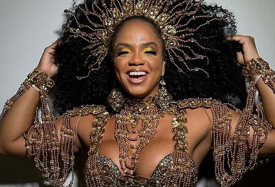 Rainha de bateria da Portela, Bianca Monteiro fala sobre rivalidade entre as rainhas