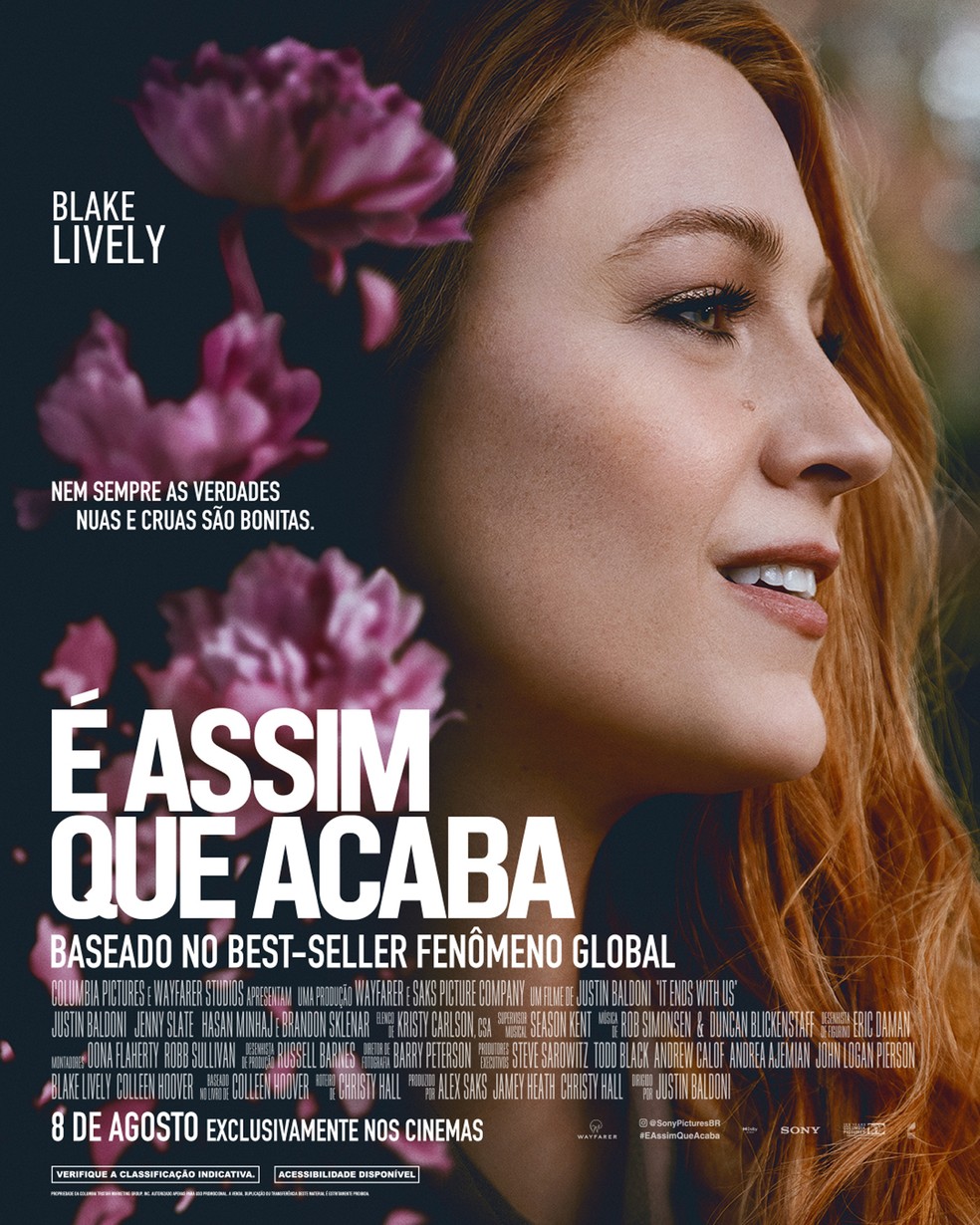 'É Assim Que Acaba': filme baseado em livro de Colleen Hoover aposta em ...