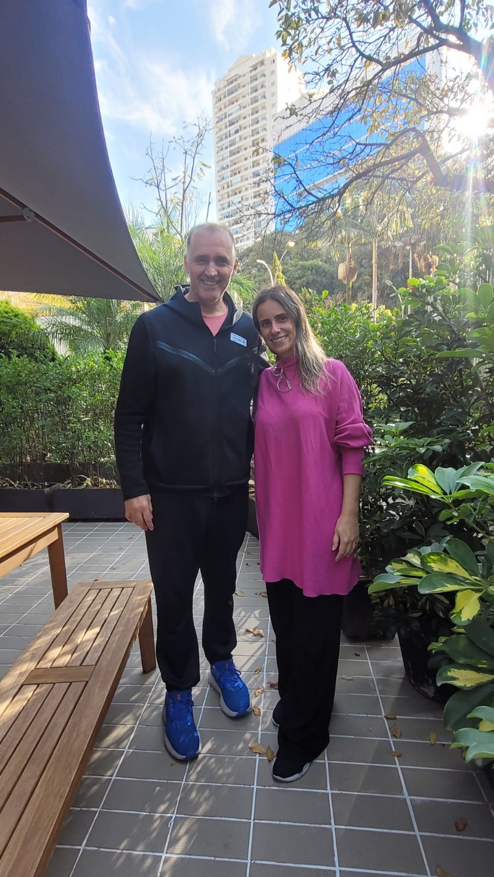 Esposa de Pampa atualiza quadro de saúde do ex-atleta, internado há ...