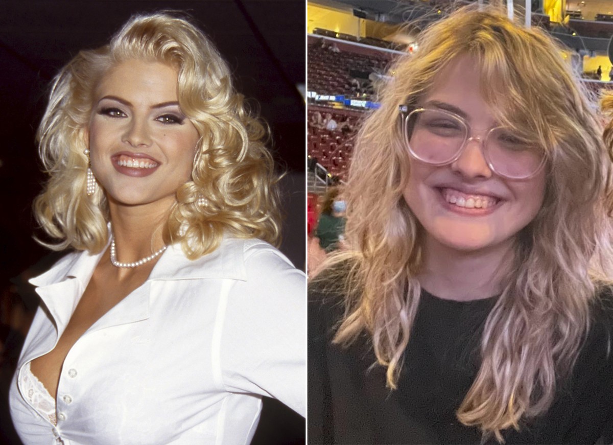 Filha de Anna Nicole Smith aparece em clique raro e impressiona pela ...