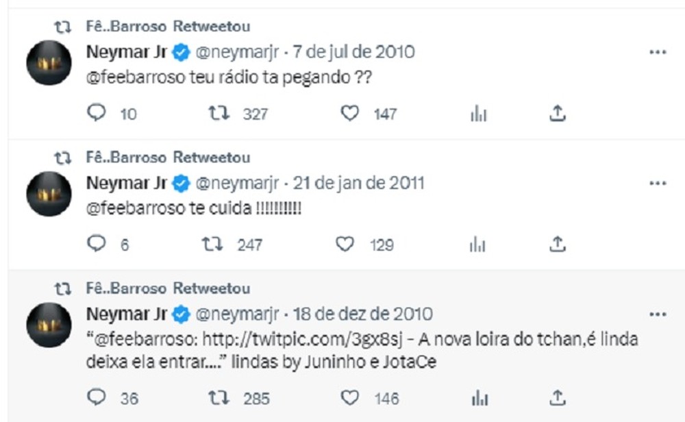 De Bruna Marquezine a Biancardi: relembre quem foram as namoradas de Neymar