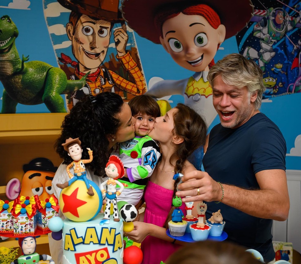 Fabio Assunção e Ana Verena celebram os 2 anos da filha com festa de ...