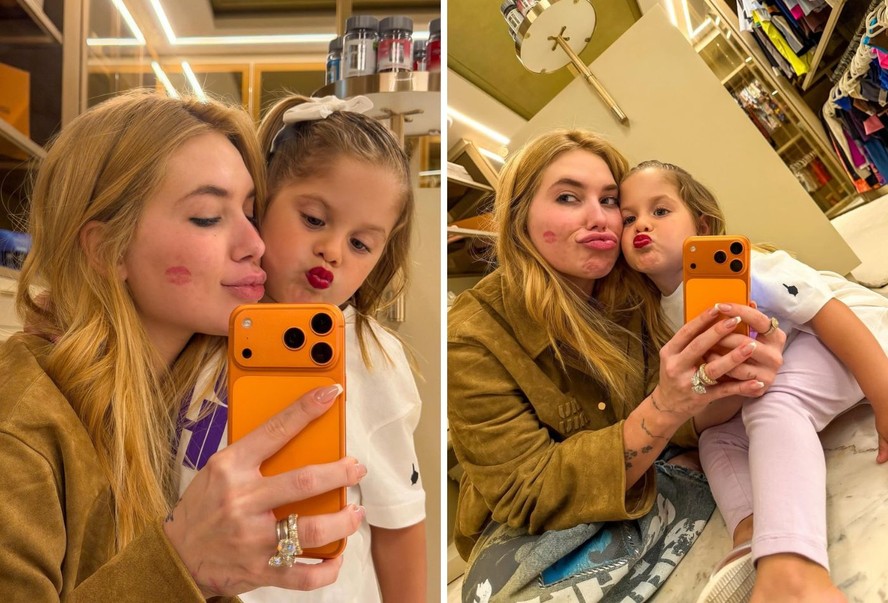 Virginia Fonseca compartilha momento fofo com Maria Flor