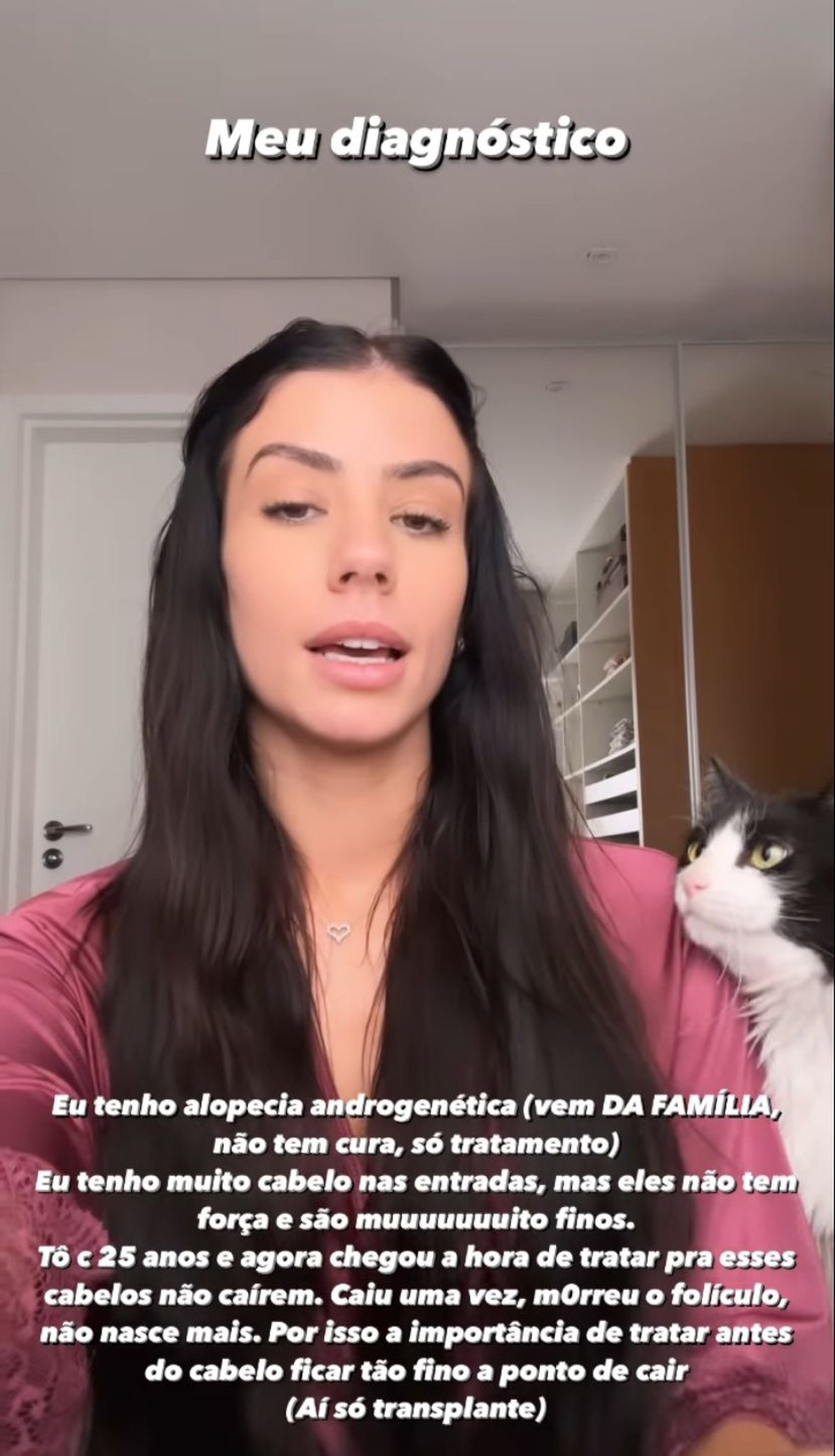 Maria Lina revela diagnóstico de alopecia e detalha efeitos colaterais ...