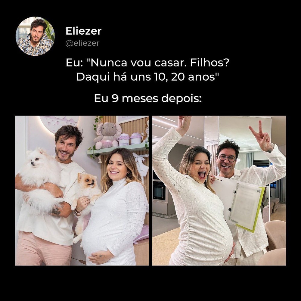 Eliezer se diverte como memes sobre sua relação com Viih Tube