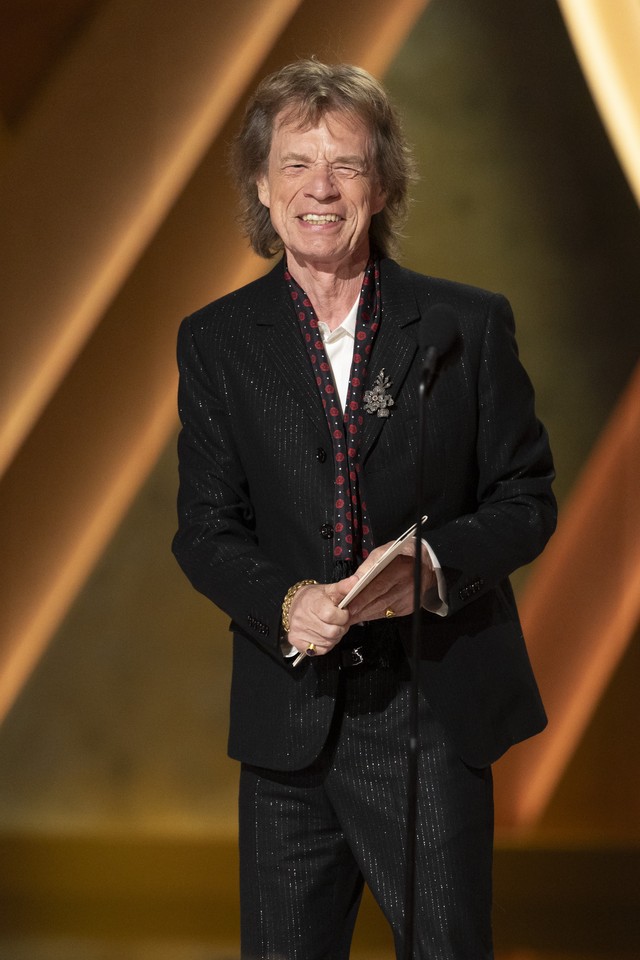 Luciana Gimenez e Lucas reagem à aparição de Mick Jagger no Oscar 2025 ...