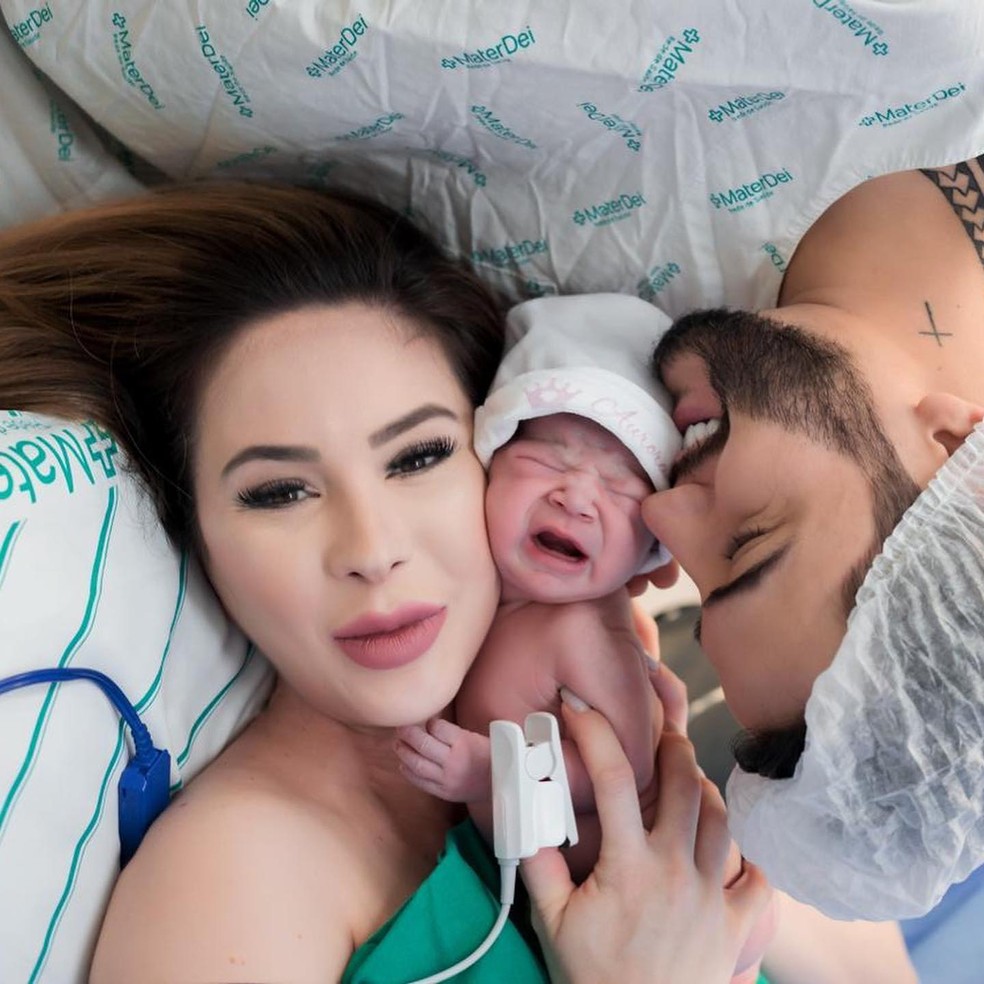 Nasce filha do sertanejo Jefferson Moraes com Nayara Perassoli