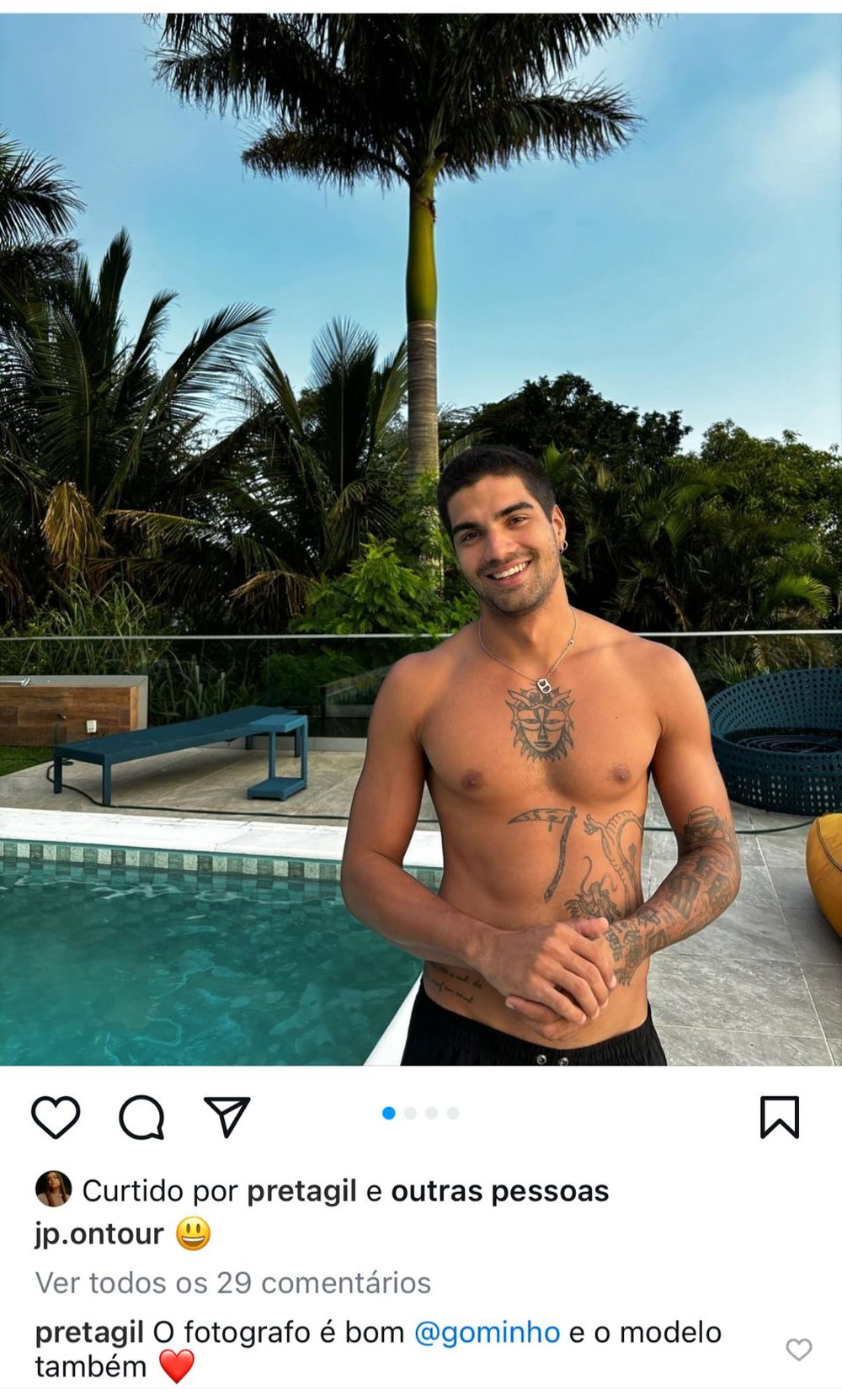 Representante de modelo nega rumores de affair com Preta Gil: 'Tem ...