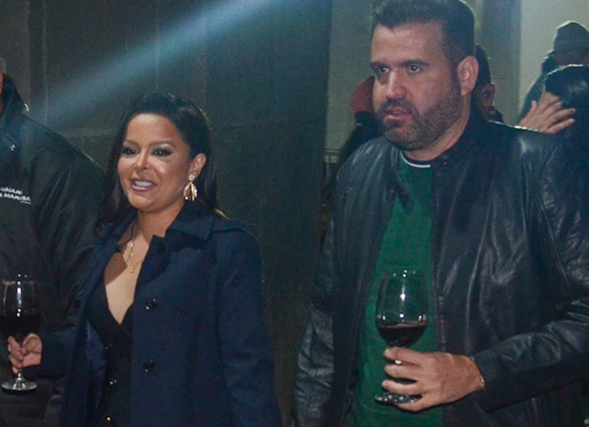 Maraisa faz primeira aparição pública com o namorado, Fernando Mocó