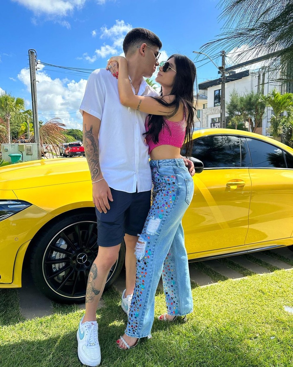 Ingra Soares se declara para Zé Vaqueiro após crise: 'Meu amor'