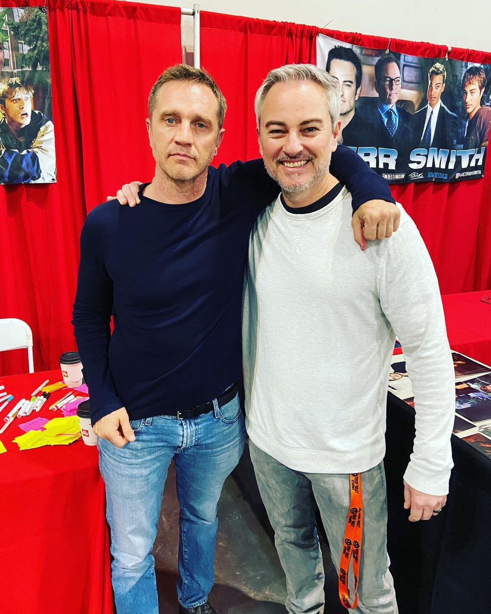 Devon Sawa e Kerr Smith, de 'Premonição', se reencontram 23 anos depois
