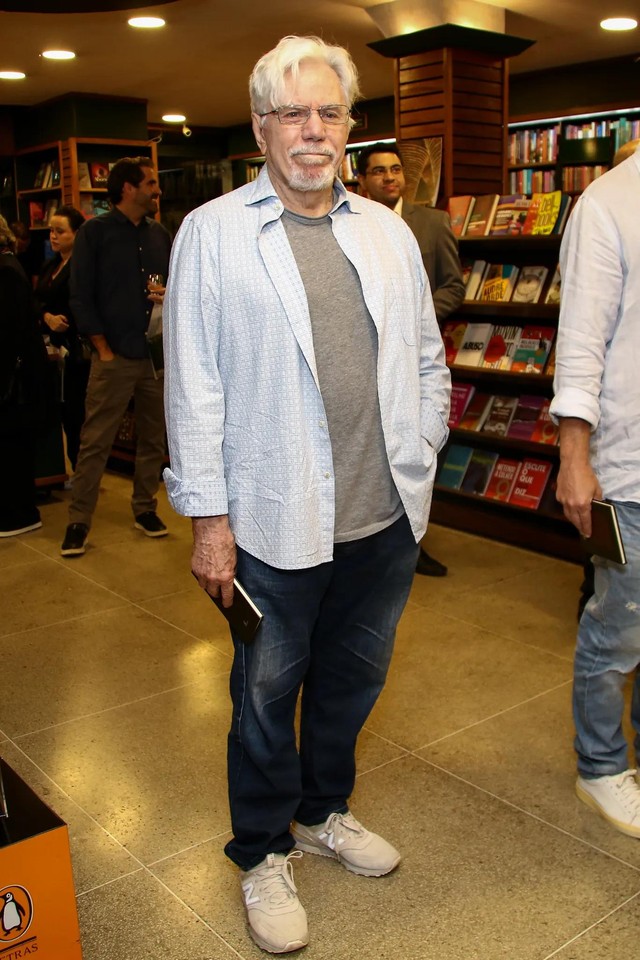 Aos 85, Reginaldo Faria faz aparição rara com os filhos Régis e Marcelo ...