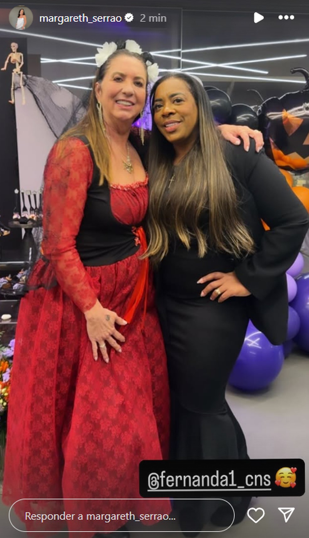 Mãe de Virginia Fonseca e de Vini Jr. posam juntas durante festa do ...