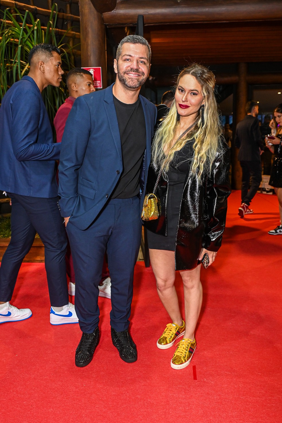 Fred Bruno recebe ex-BBBs em festa de aniversário em São Paulo