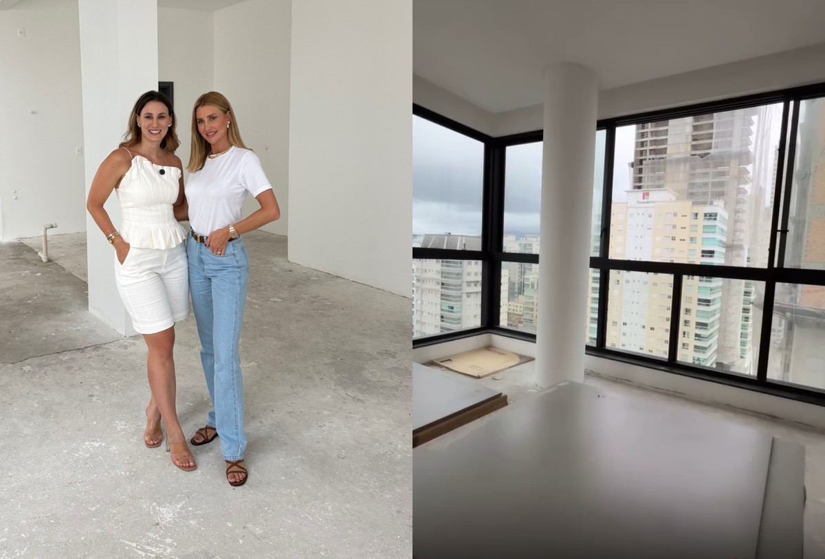 Ana Paula Siebert reforma o primeiro apartamento que comprou e faz tour ...
