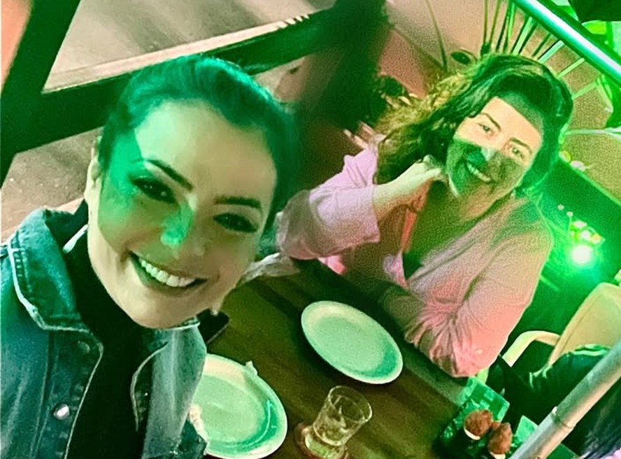 Ex-Rouge Li Martins e Luciana Andrade se encontram em SP: 'Paz pro coração'