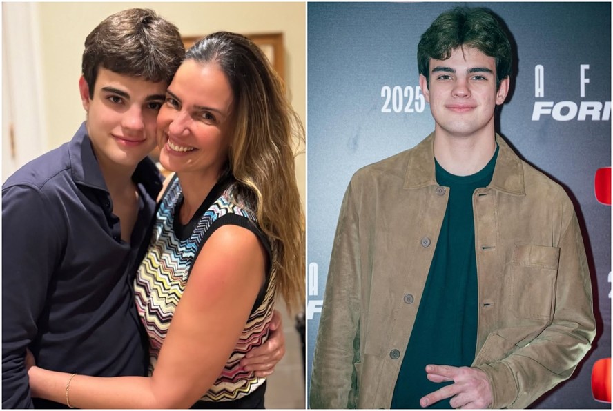Filho caçula de Faustão faz 18 anos, ganha homenagem da mãe e web ...