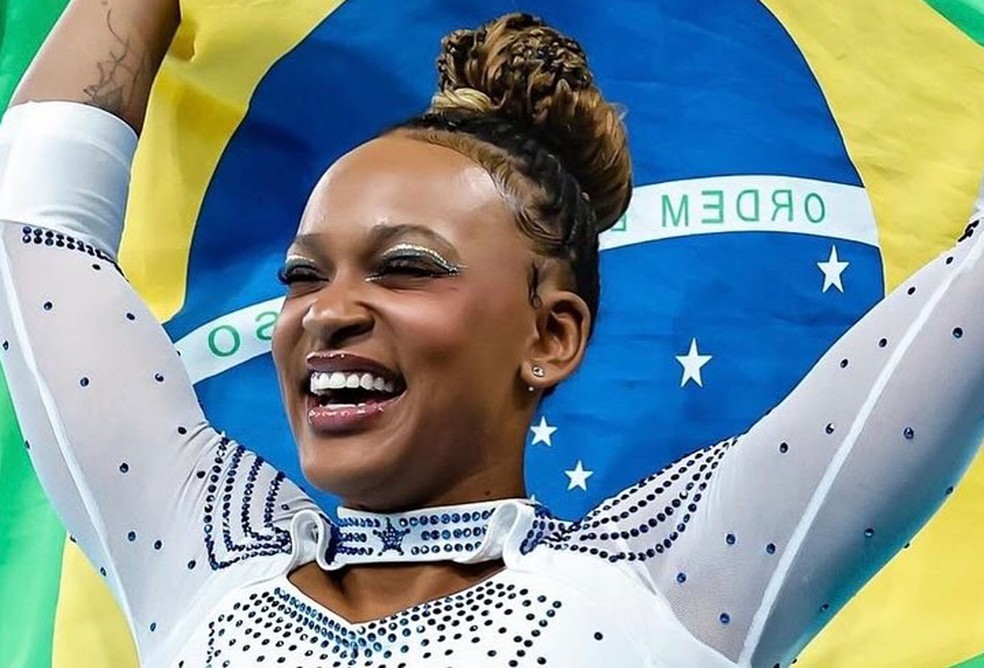 Rebeca Andrade: 'Eu me amo, mas foi algo que construí com o tempo'