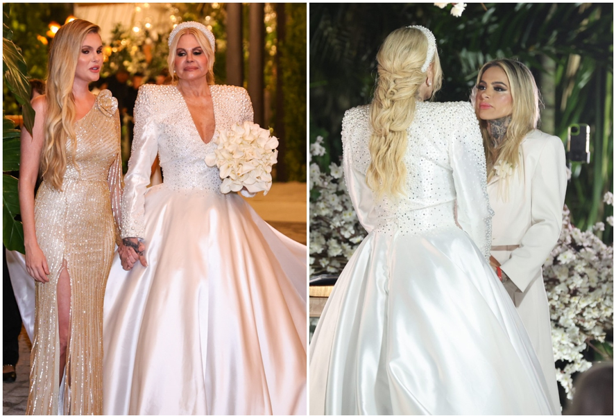 Monique Evans e Cacá Werneck se casam no Rio de Janeiro