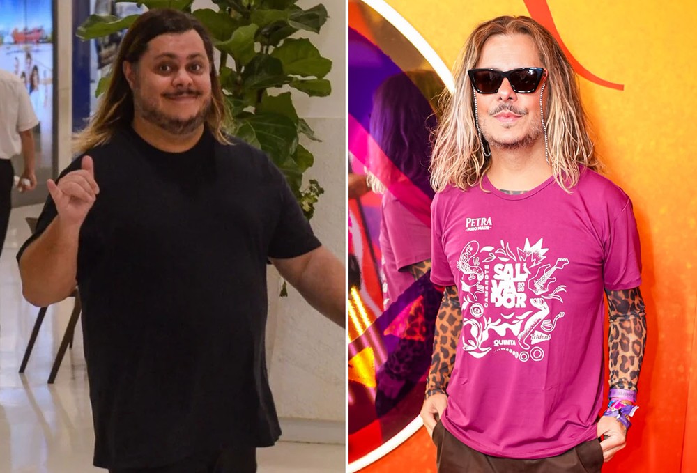 Após perder mais de 30 kg, Marcus Majella curte folia no Carnaval de ...