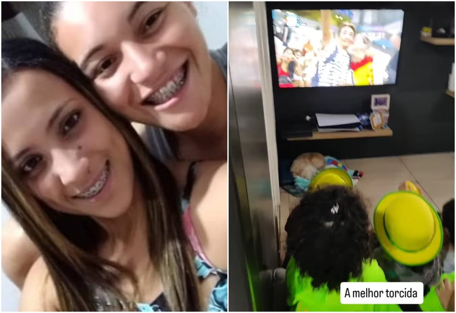 Namorada da goleira Lorena Silva celebra vitória da Seleção Feminina de ...