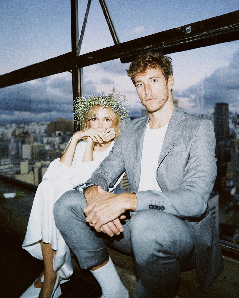 Isabella Scherer se casa com Rodrigo Calazans