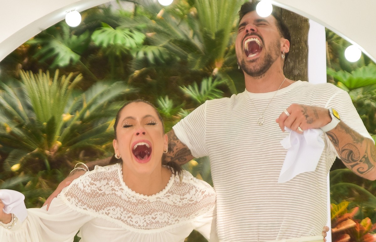 Lipe Ribeiro e Andressa Castorino revelam que terão um menino