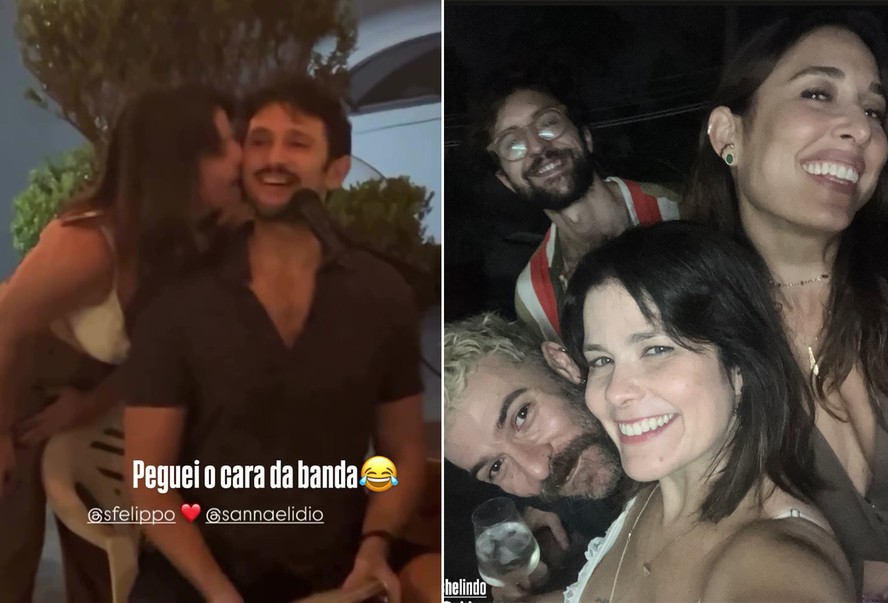 Samara Felippo dança e beija muito o namorado em seu aniversário de 47 ...