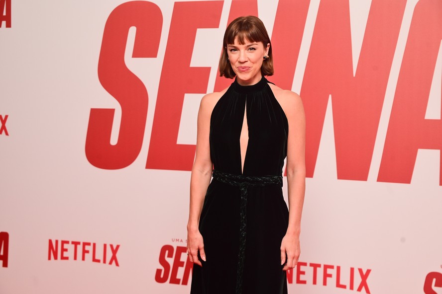 Alice Wegmann vive esposa quase desconhecida de Ayrton Senna em série