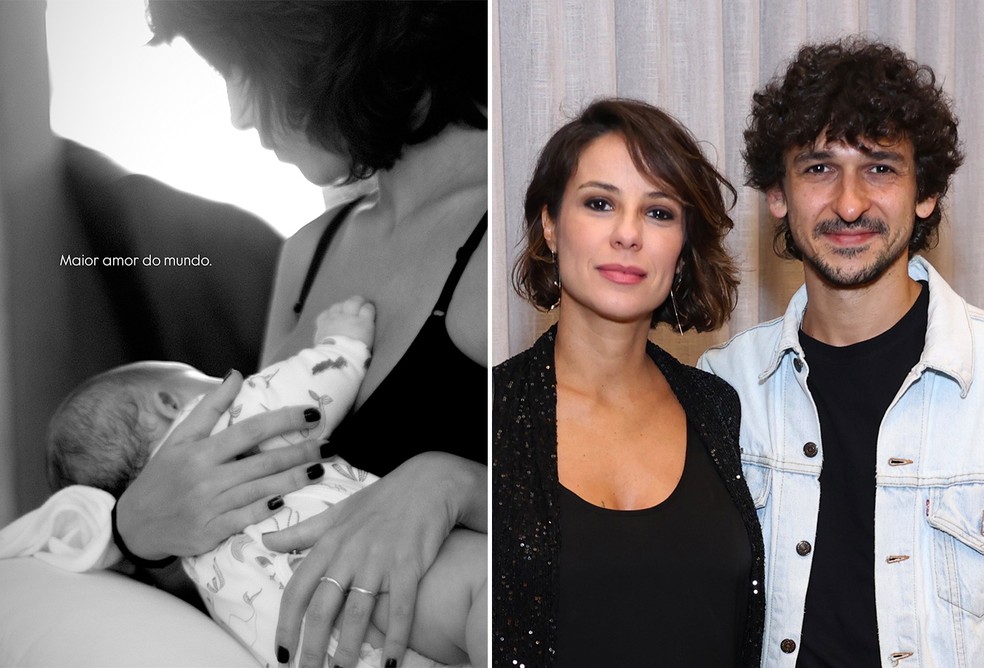 Ravel Andrade mostra Andréia Horta com a filha do casal: 'Maior amor do mundo'