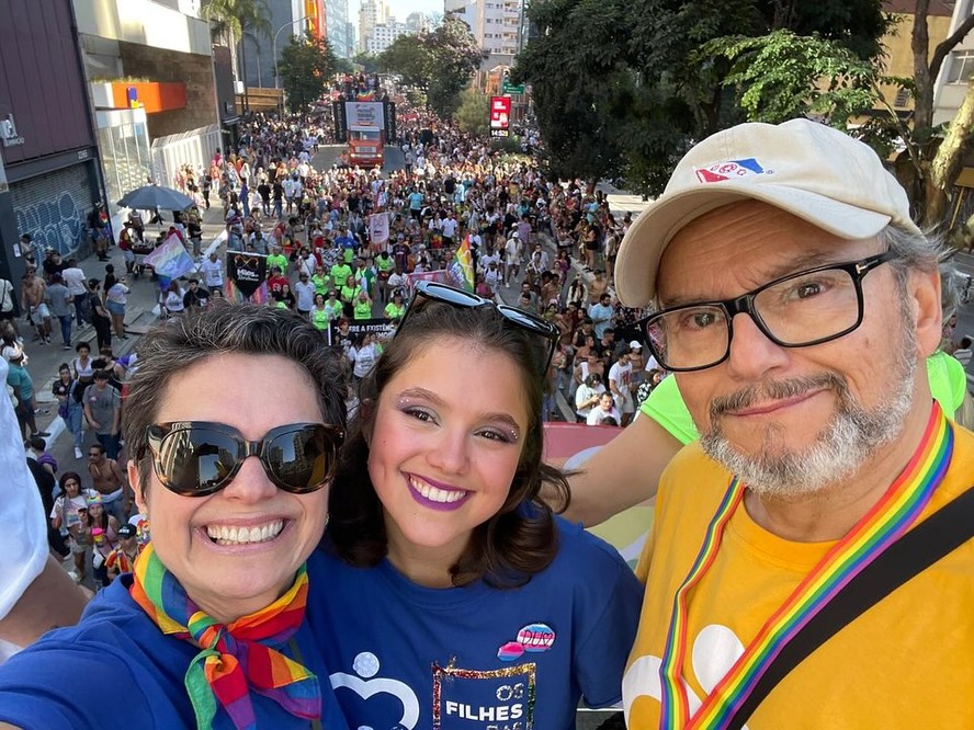 Sandra Annenberg e Ernesto Paglia celebram Dia Internacional do Orgulho ...