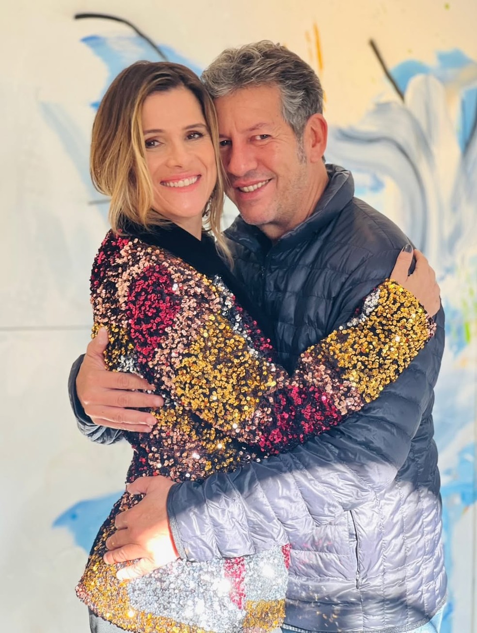 Ingrid Guimarães se emociona ao celebrar o aniversário do marido