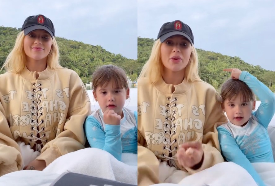 Maria Alice rouba a cena em vídeo com Virginia e fãs se encantam: 'Mini ...