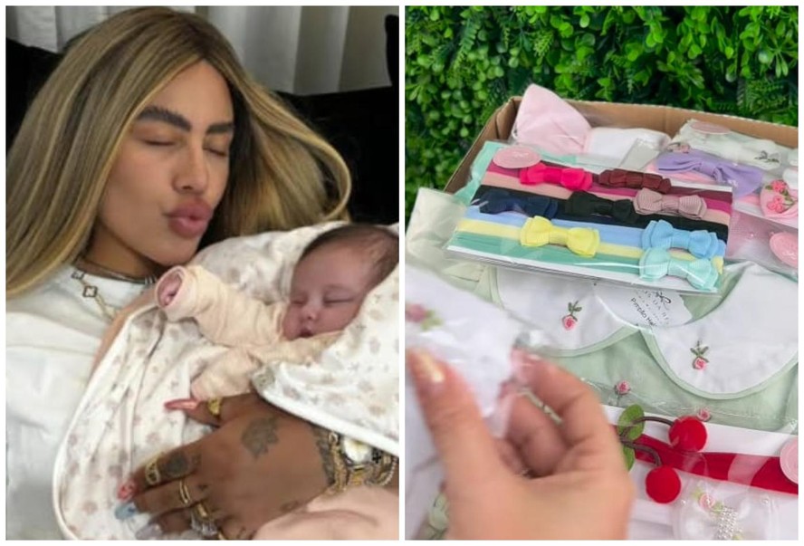 Rafaella Santos compra roupas, sapatos e acessórios para a sobrinha ...