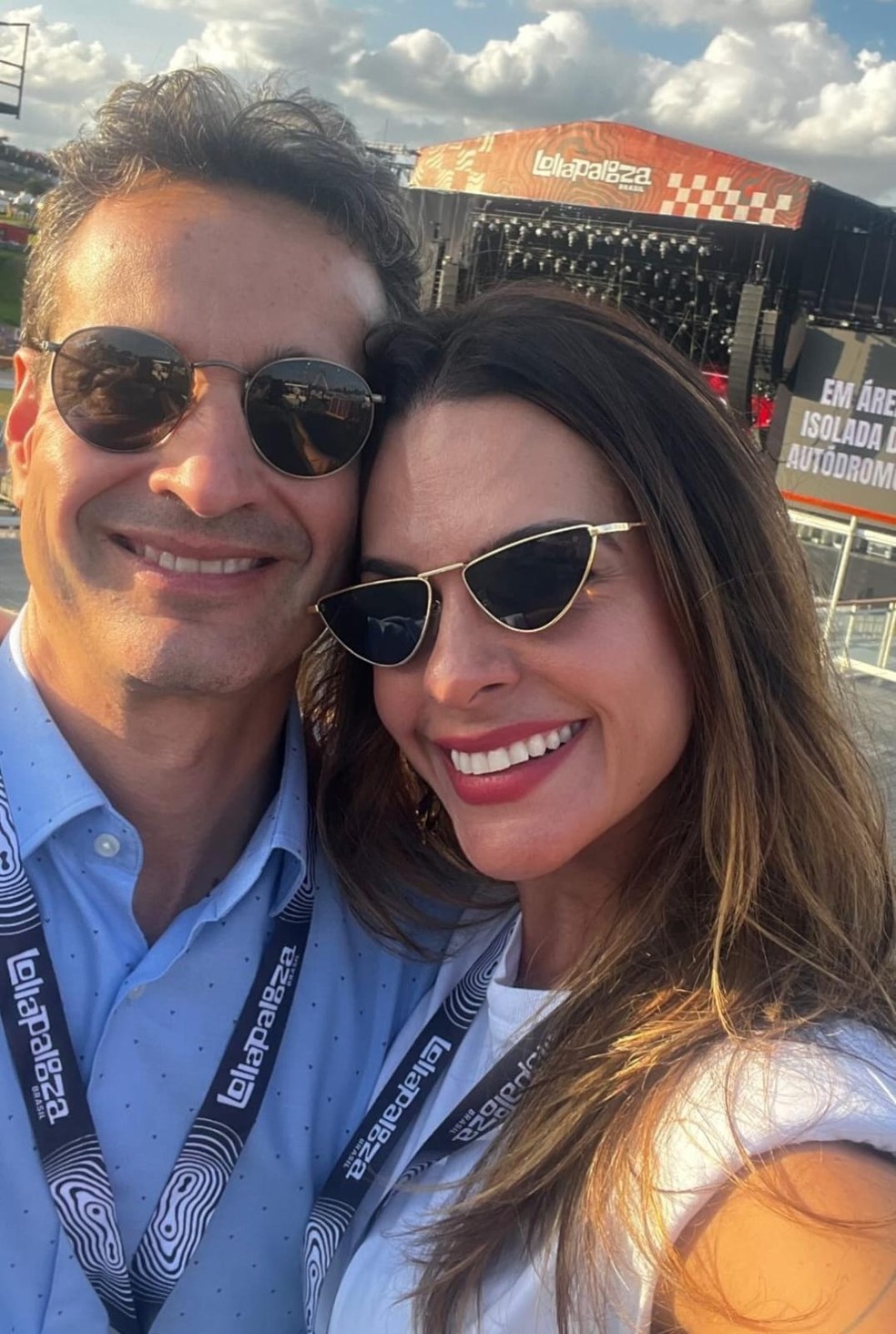 Livia Rossy conta detalhes da rotina durante o Lollapalooza