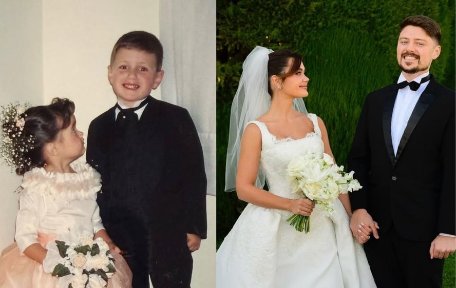Franciny Ehlke mostra novas fotos de casamento com bilionário em ...