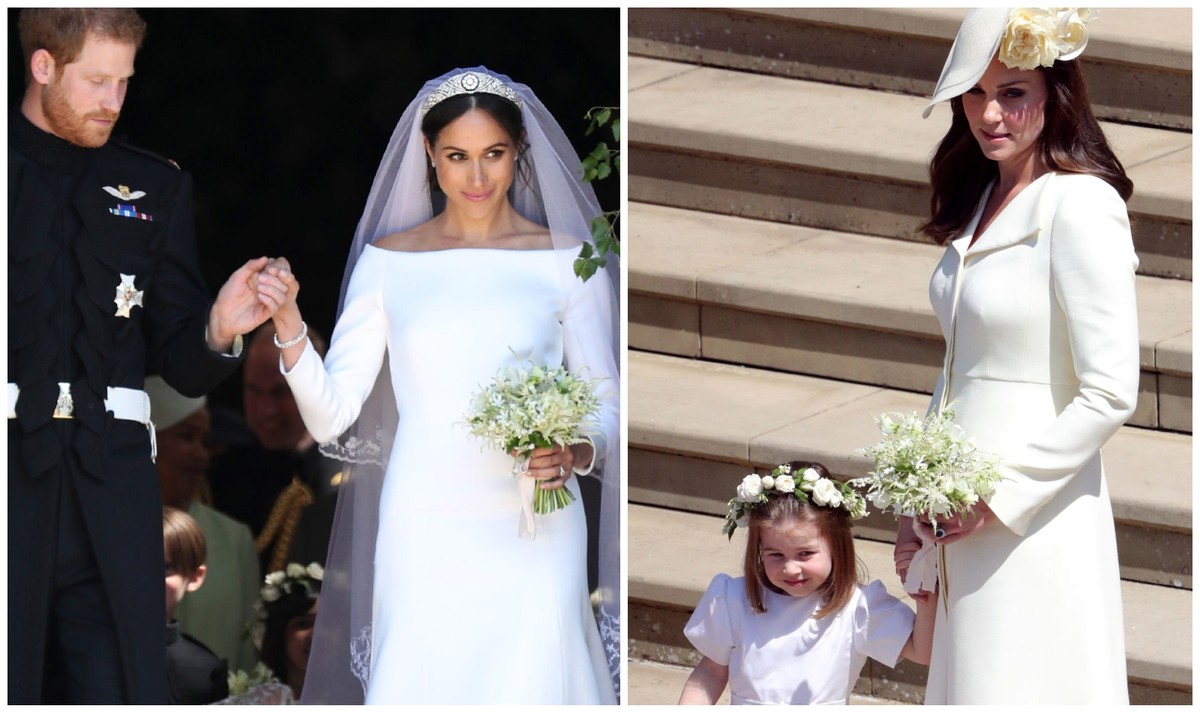 História de lágrimas e discórdia entre Meghan Markle e Kate Middleton ...