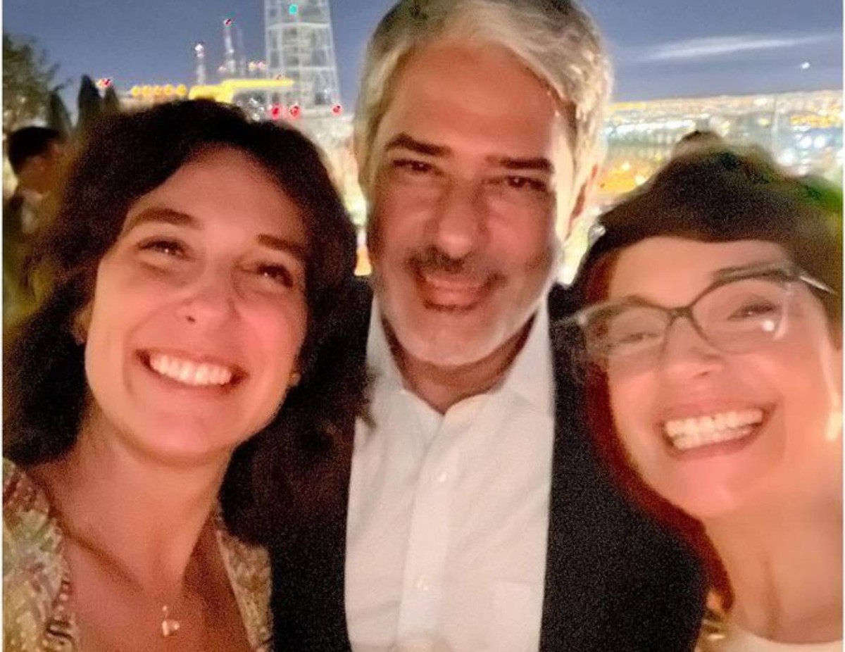 William Bonner e Renata Lo Prete passam a virada de ano juntos