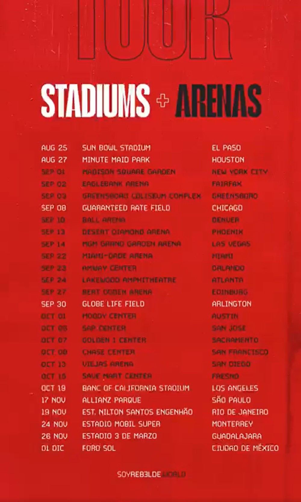 RBD anuncia a 'Soy Rebelde Tour 2023' e shows no Brasil; saiba datas e ...